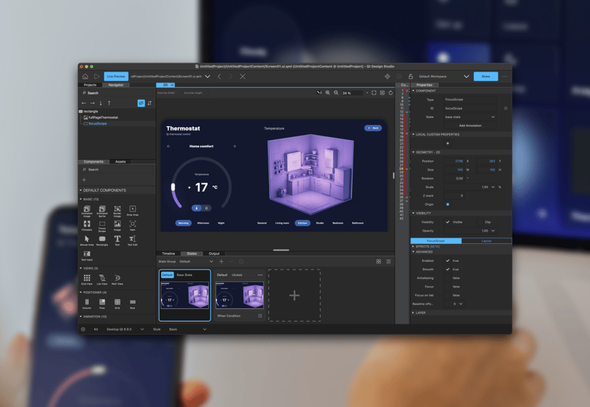 Qt Design Studio - UI Development Tool for Applications & Devices